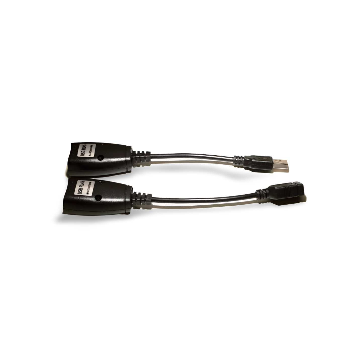 150ft Super Booster USB Extender RJ45 - Black | SolutionCables.com