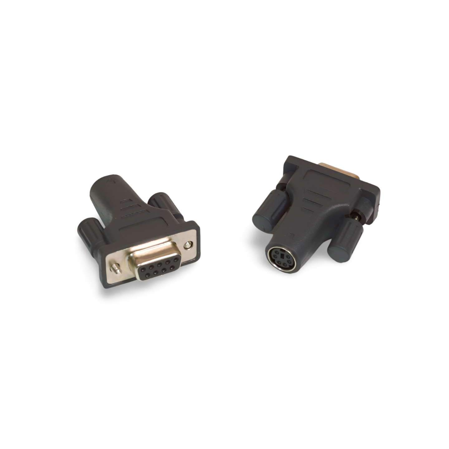 1in PS2 Female Mouse to DB9 Female Serial Port Adapter PS2 Mini DIN 6 ...