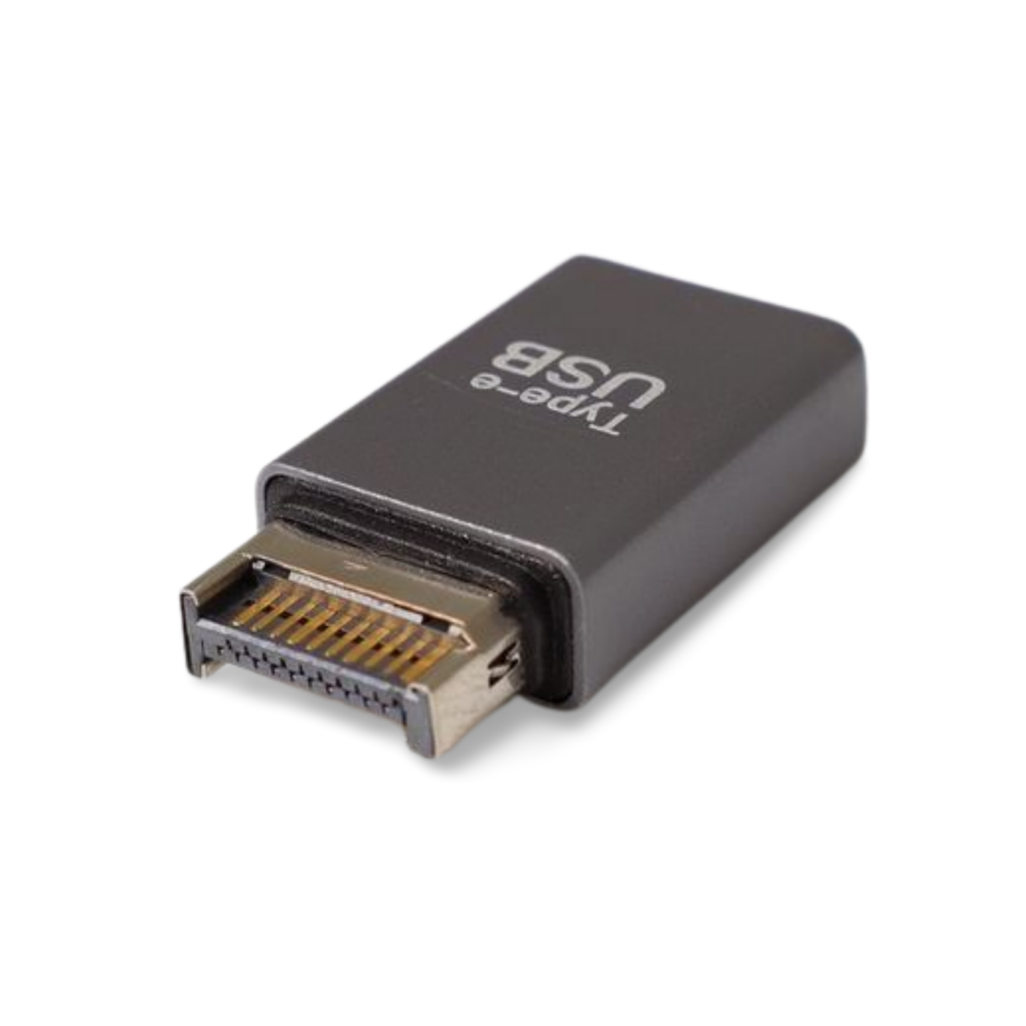 1in USB 3.1 Front Panel Header Type E to Type A Adapter with Metal ...