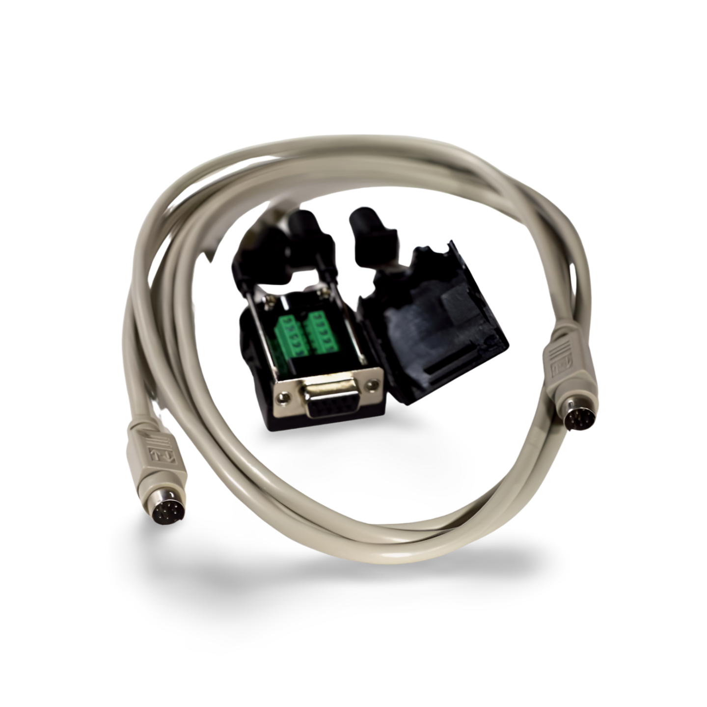 6ft ATDPRO Prototype Cable Mini DIN 8 Male to DB9 Female Custom Kit ...