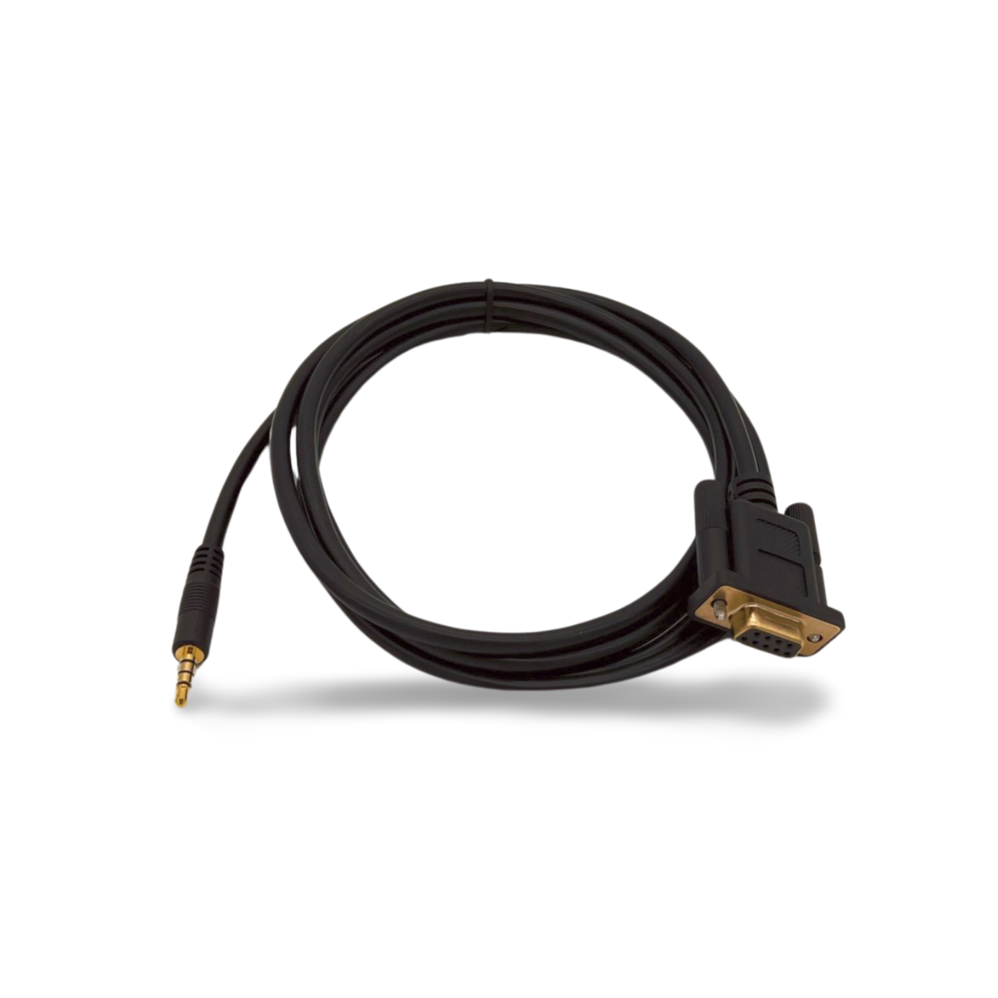 6ft DB9 Female to 3.5mm TRRS Serial Cable LG EAD-62707901 - Black ...