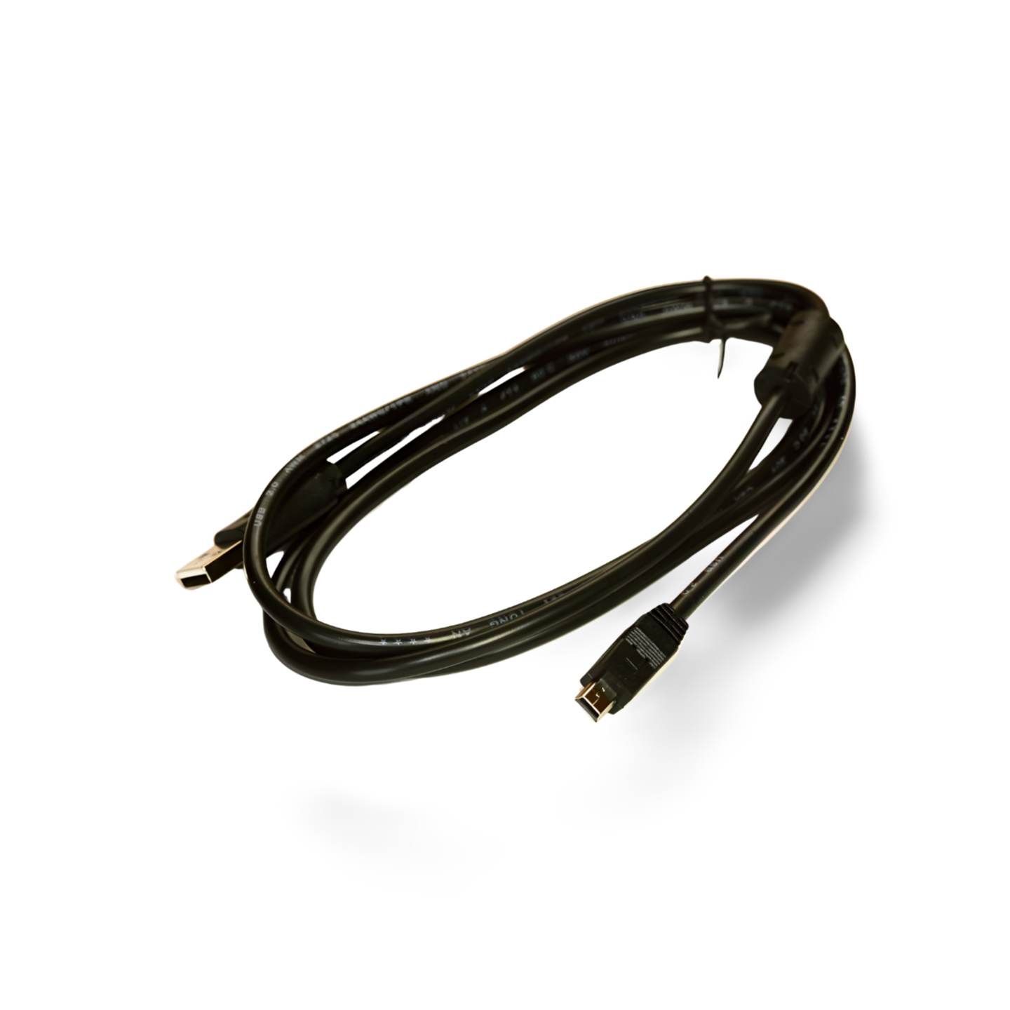 6ft Nikon UC-E5 Mini B 5 Wire USB Camera Cable - Black | SolutionCables.com