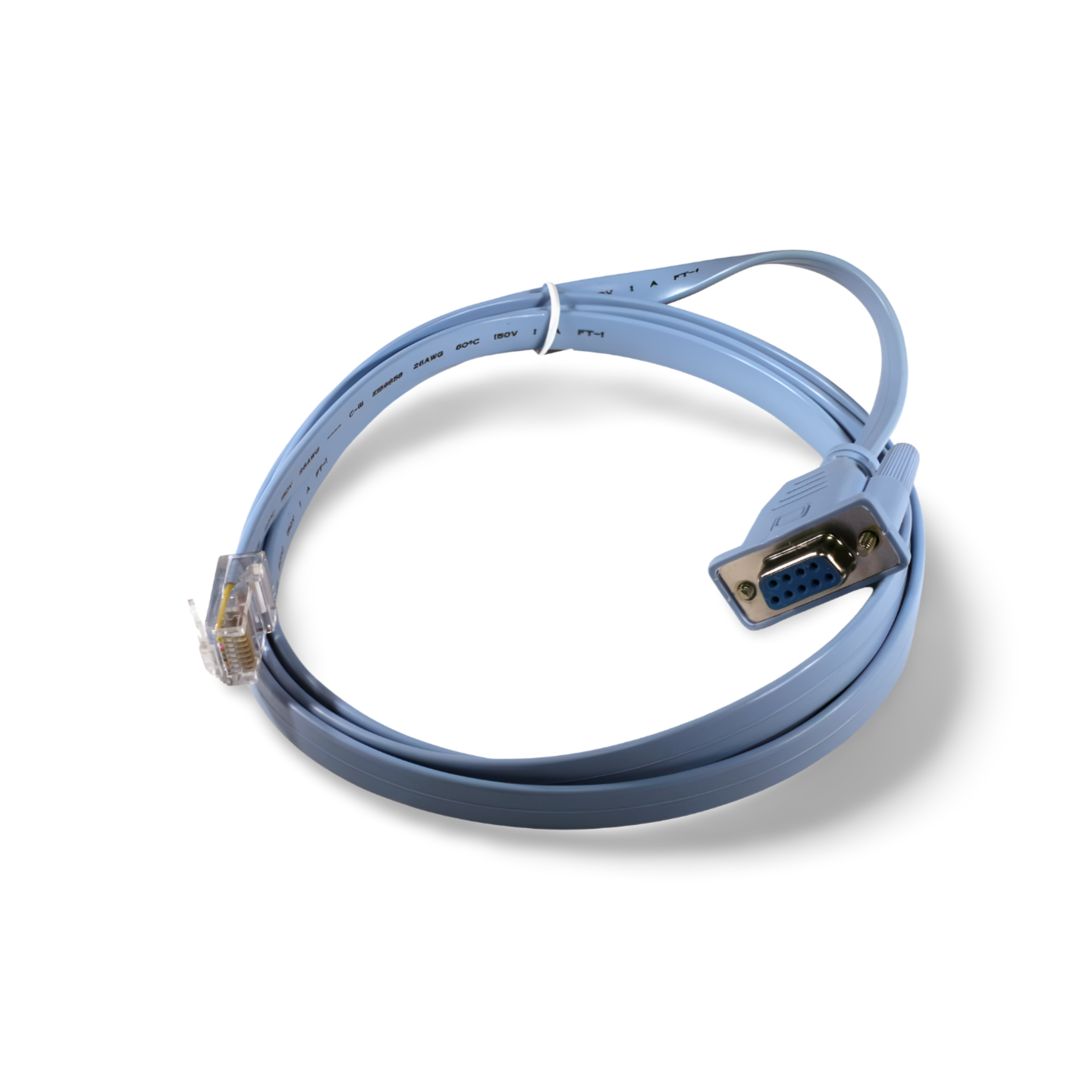 6ft Rollover Console Cable for Cisco RJ45 Male to DB9 Female 72-3383-01 ...