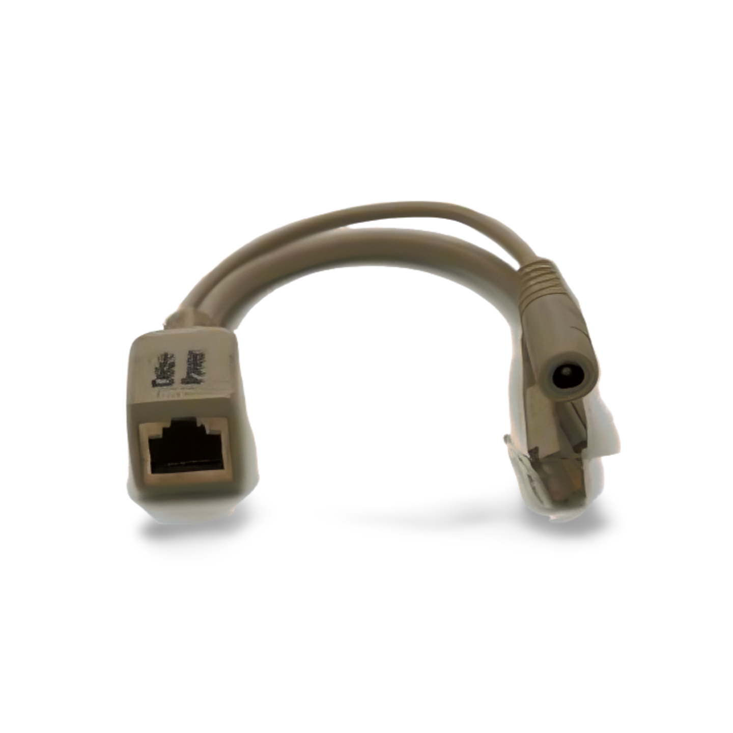 6in Universal POE Power Injector - 12V 24V 48V - Gray | SolutionCables.com