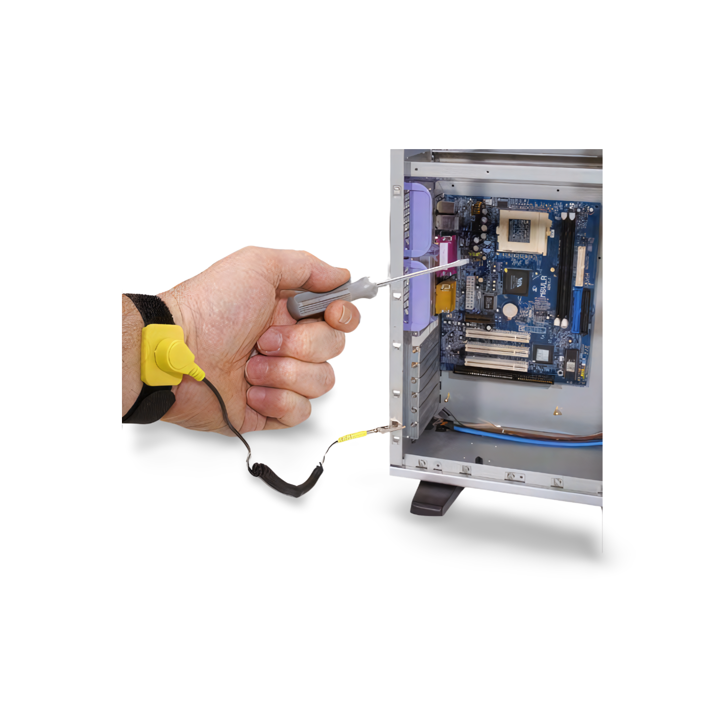 Anti Static Wrist Strap - Multi | SolutionCables.com