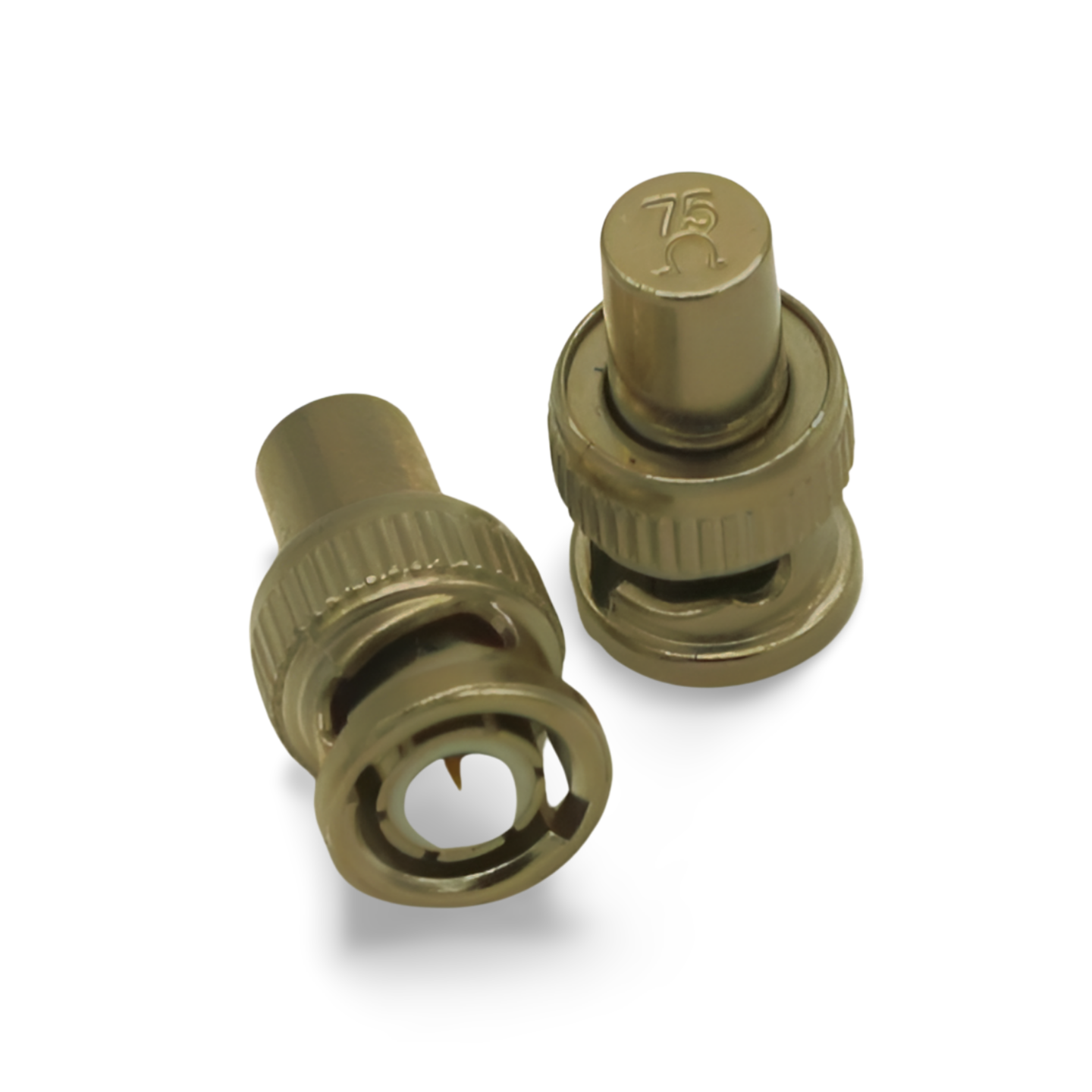 BNC 75 Ohm Terminator - Silver | SolutionCables.com