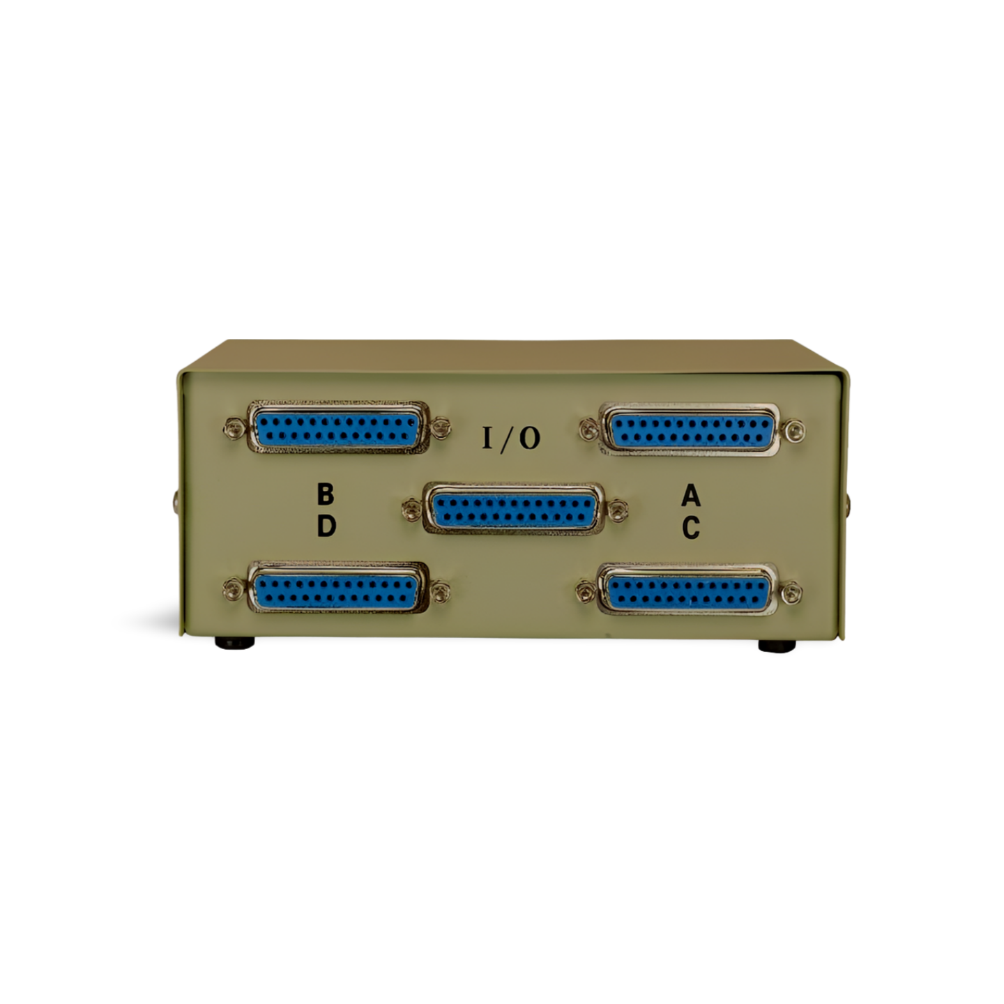 DB25 ABCD 4 Way Switch Box - Beige | SolutionCables.com