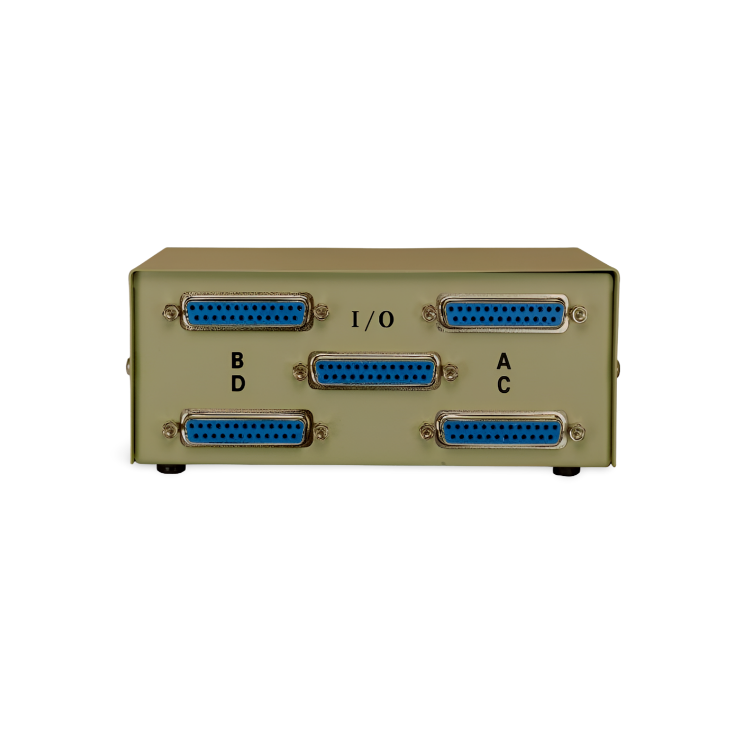 DB25 ABCD Switch Box - Beige | SolutionCables.com