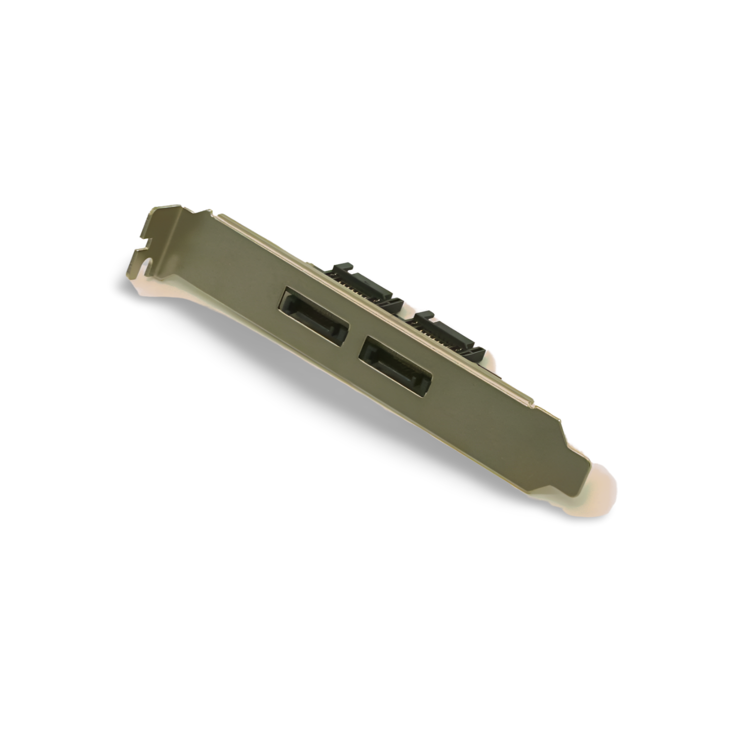 Dual Port L-Type Internal to L-Type External Sata Bracket SATA2ADT-A3 ...