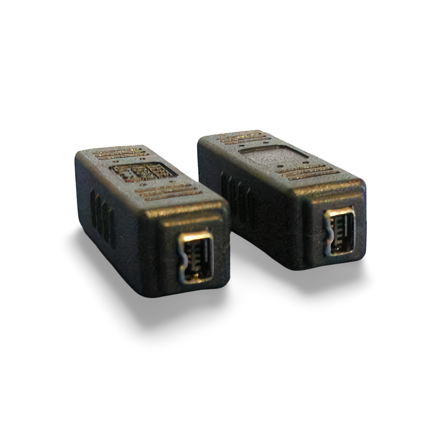 FireWire Adapter 4 Pin Female to 4 Pin Female - Black | SolutionCables.com