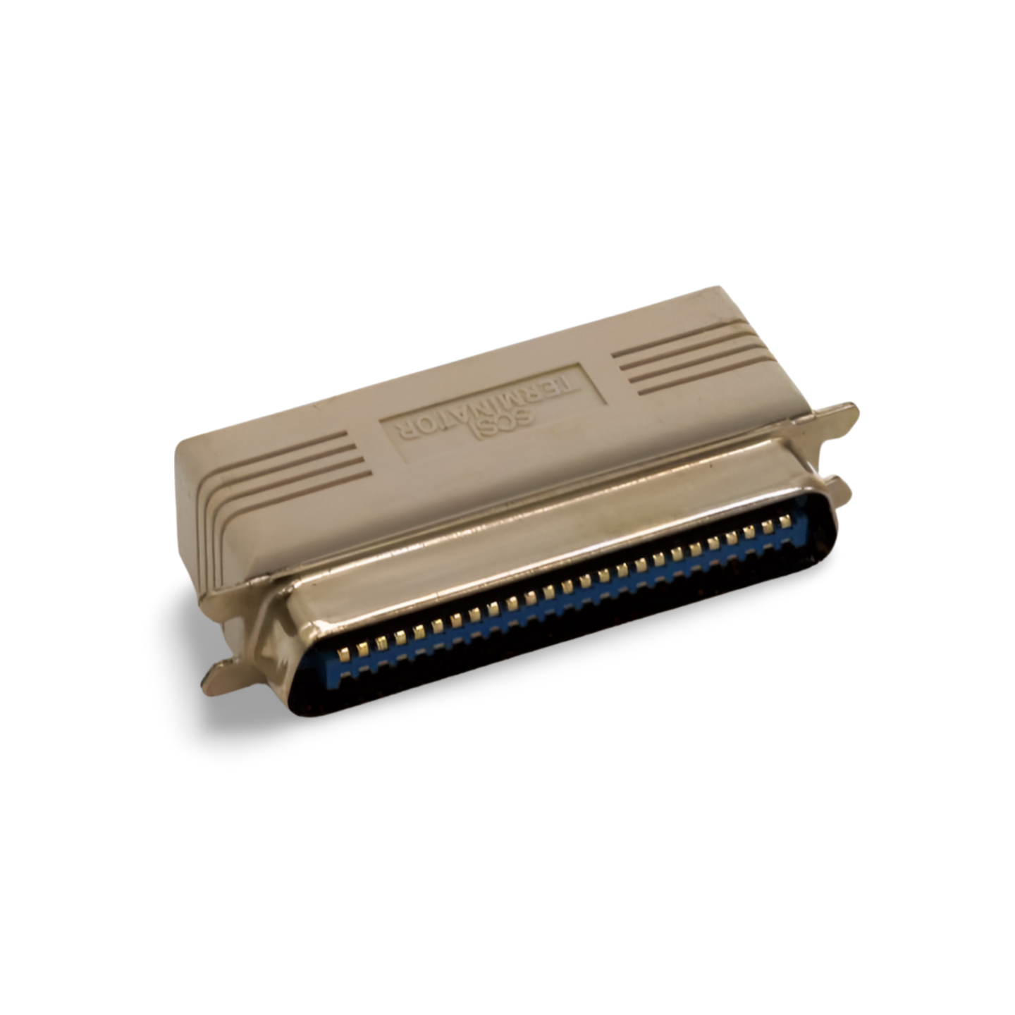 SCSI Terminator External CN50 Male Passive - Beige | SolutionCables.com